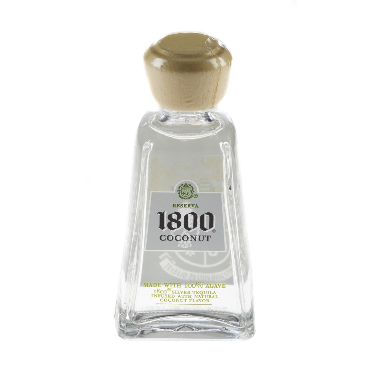 1800 Coconut Tequila Miniature 5cl Bottle 1800 Coconut Tequila ...