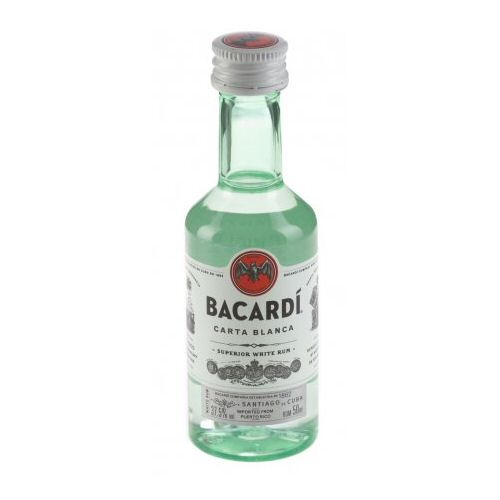 Bacardi Rum Miniatures - 12 PACK : Just A Glass, Mini-Bar Drinks