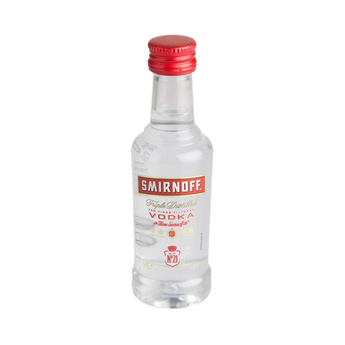 Smirnoff Miniature 5cl Vodka : Just A Glass, Mini-Bar Drinks