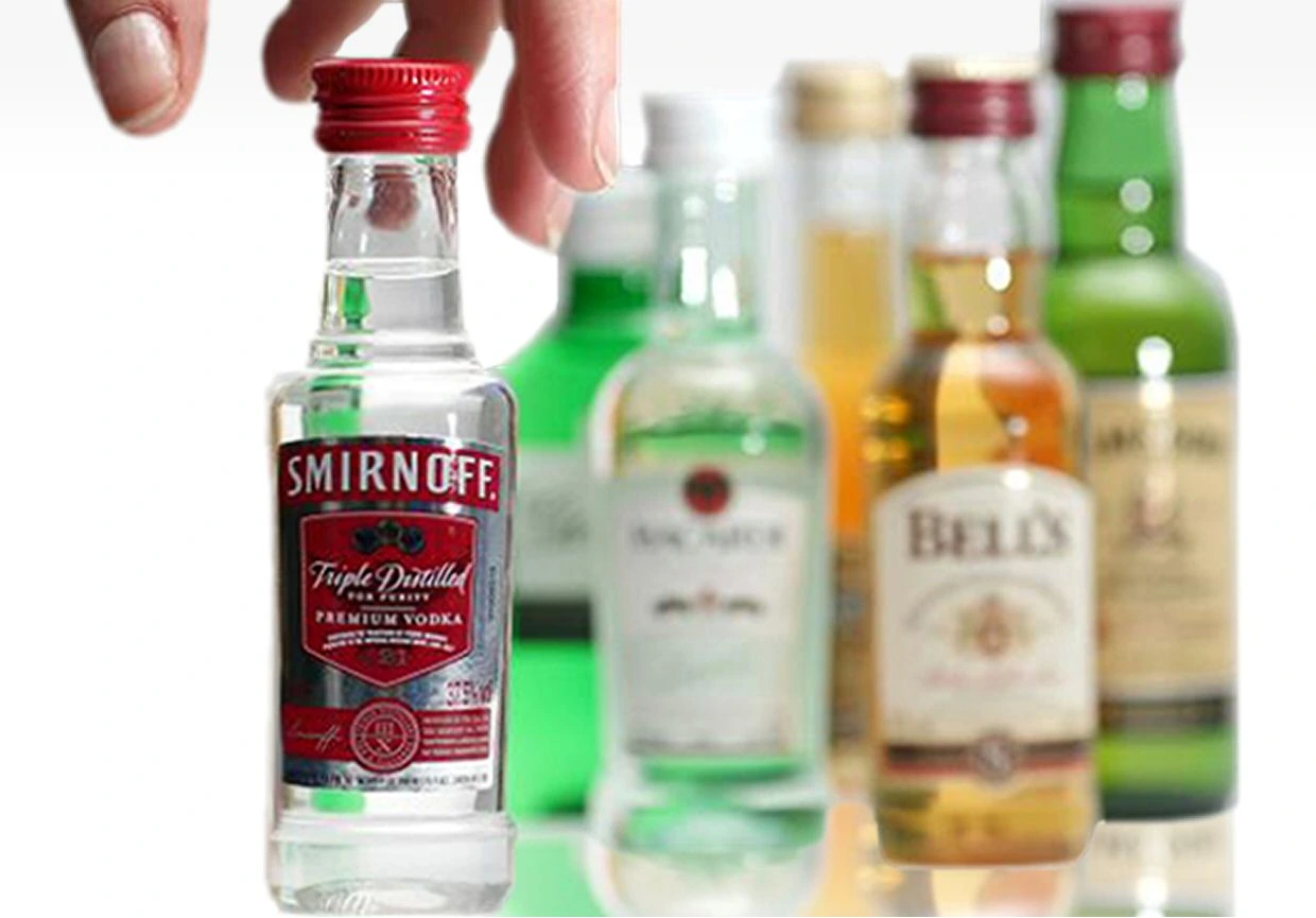 Miniature Alcoholic Drinks 5cl Bottles | Shop @ Just A Glass