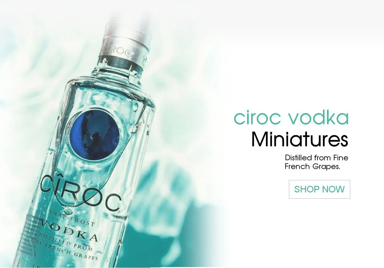 Alcoholic Miniature Drinks Small 5cl Bottles | Just A Glass