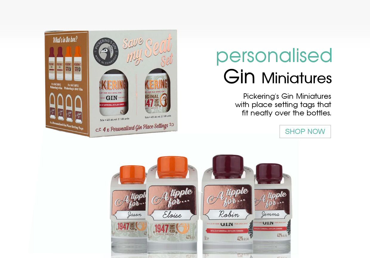 Alcoholic Miniature Drinks 5cl Bottles | Buy @ Just A Glass